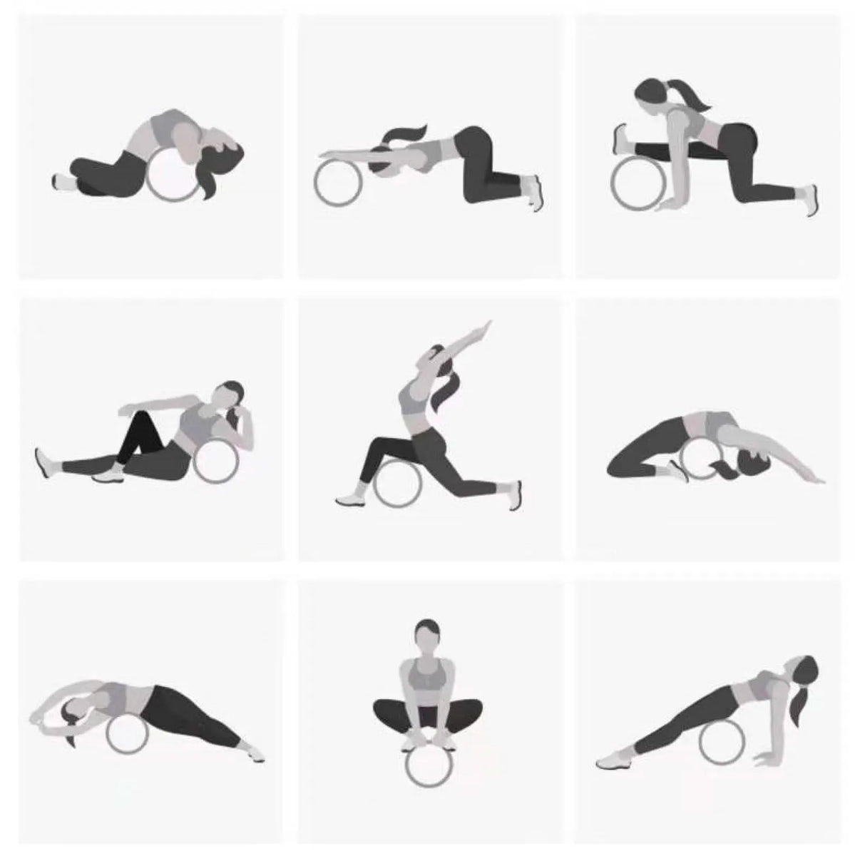 Yoga wheels for stretching | Unlock Flexibility and Balance » Yoga Props