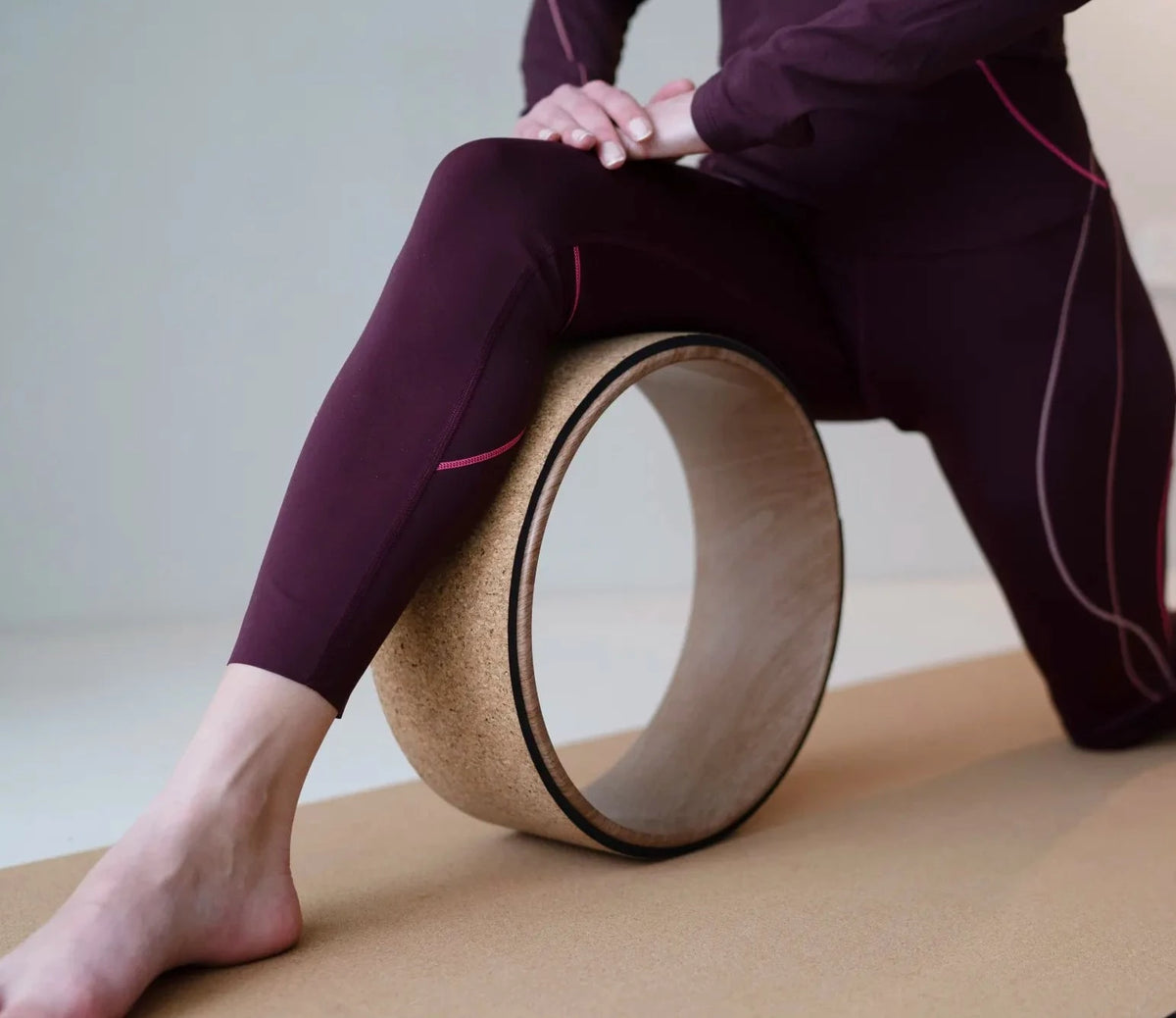Cork Yoga Wheel: Support and Relief » Yoga Props