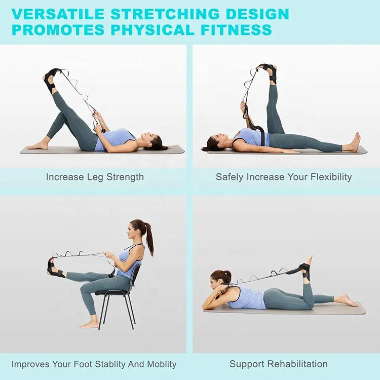 Leg strap exercise | Enhance Flexibility » Yoga Props