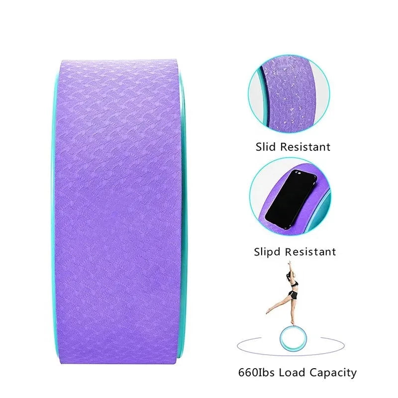 Yoga wheel balance | Discover Enhanced Comfort and Flexibility » Yoga Props