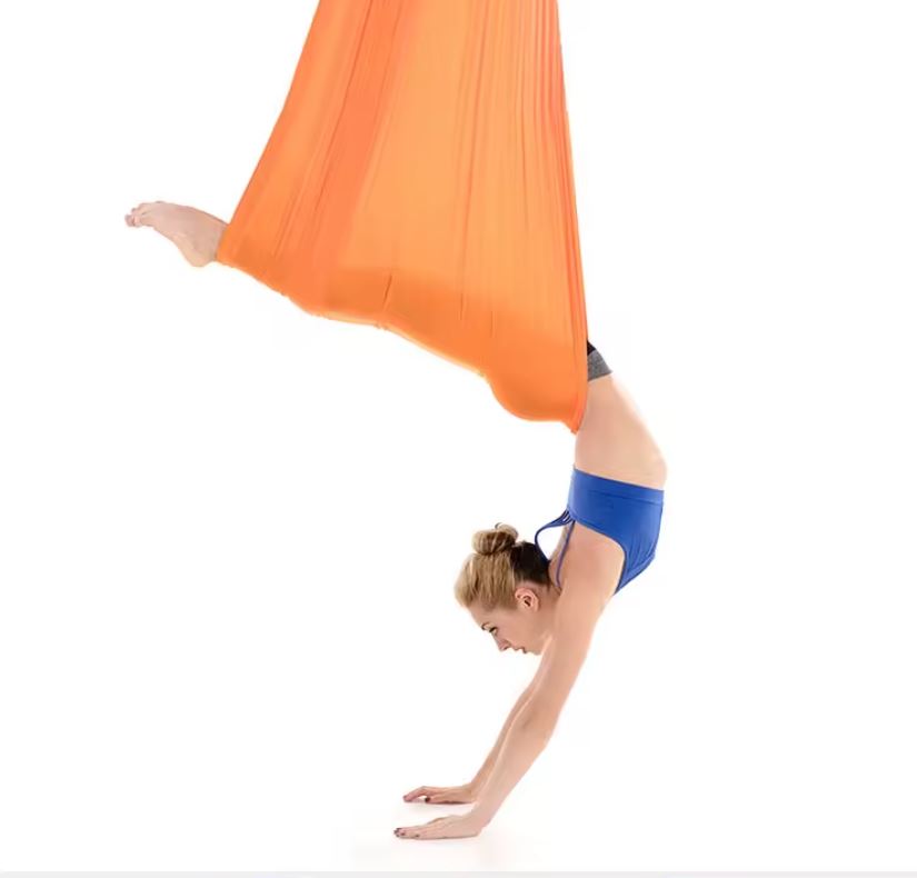 Yoga silk swing | Elevate Your Practice with Luxurious Comfort » Yoga Props